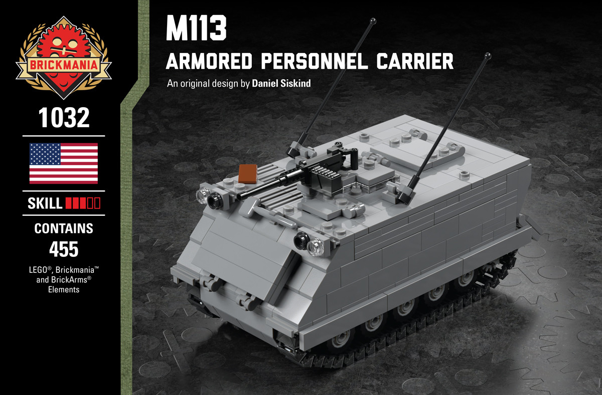M113 - Armored Personnel Carrier - Brickmania Toys