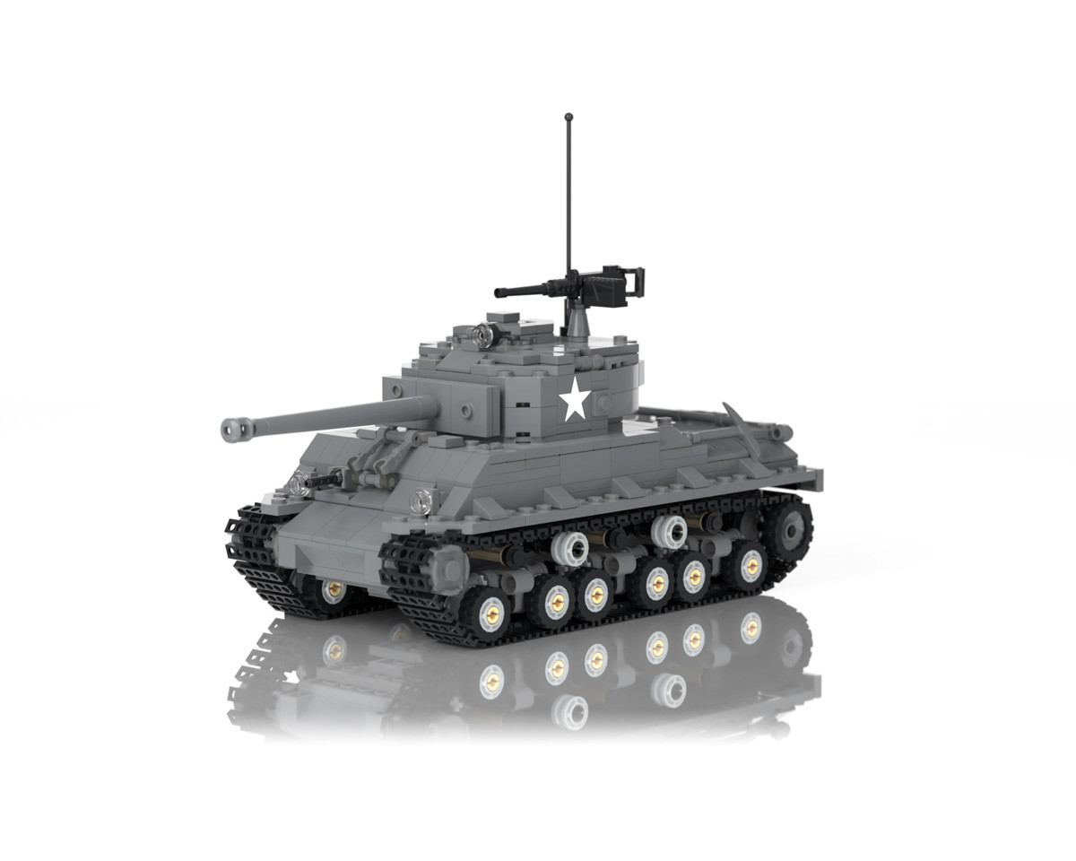 Easy Eight - M4A3E8 Sherman Tank - Brickmania Toys