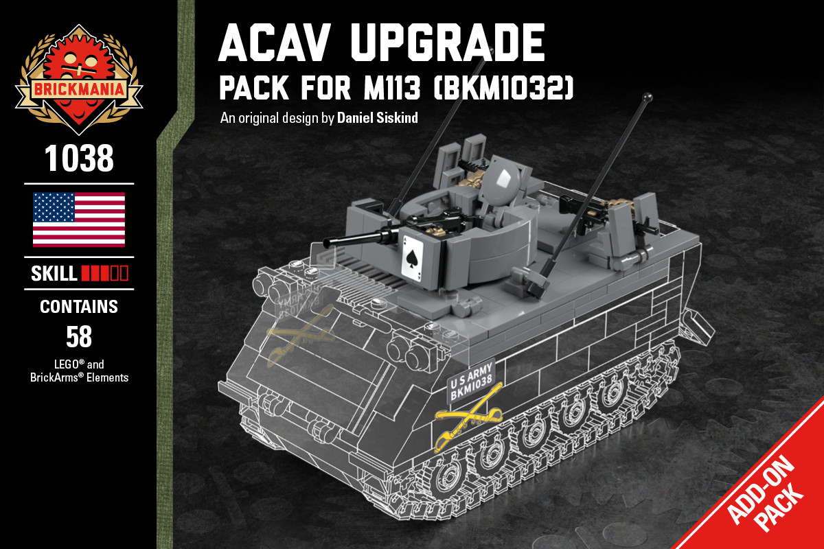 ACAV Upgrade - Pack for M113 - Brickmania Toys