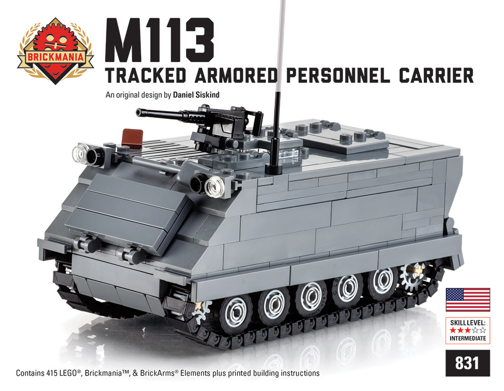 M113 (Armored Personnel Carrier) - Brickmania Toys