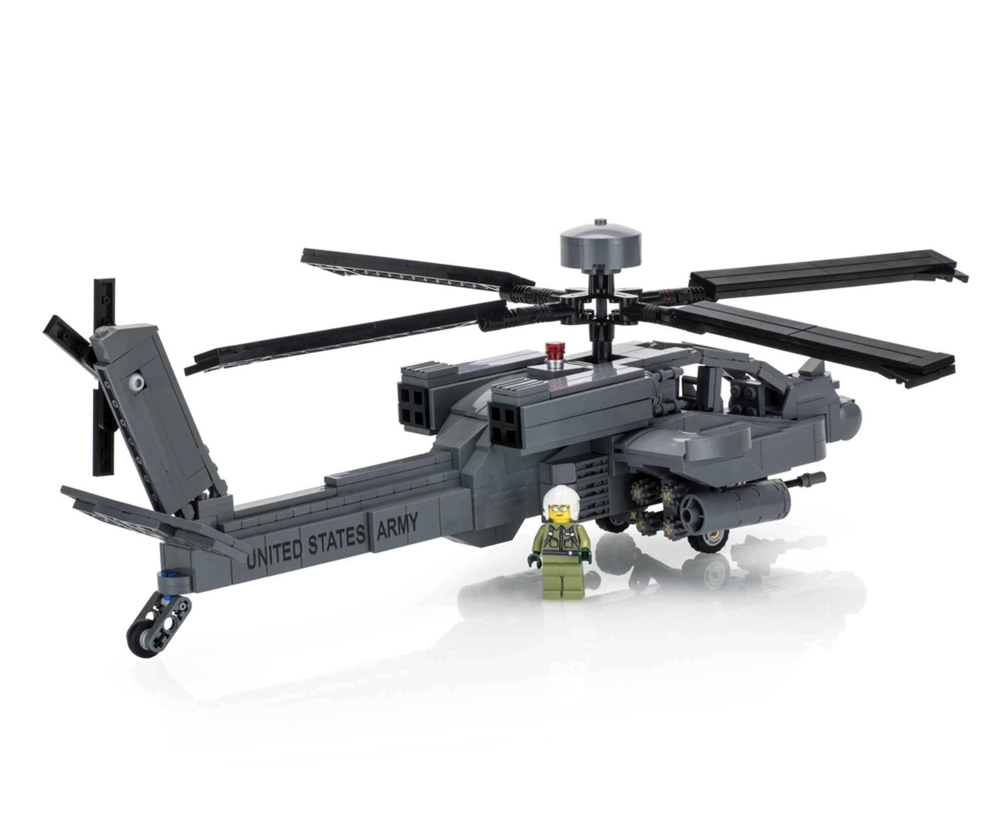 Lego Apache Longbow Helicopter