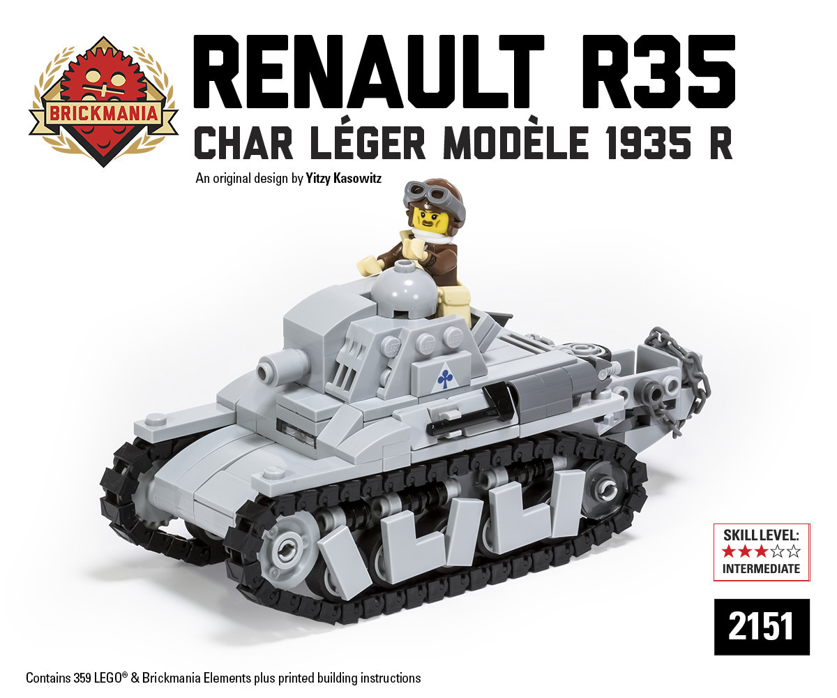 Renault R35 - Brickmania Toys