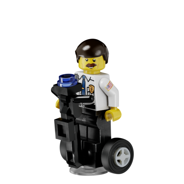 Mall Cop With Personal Transport - Brickmania Toys