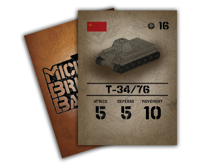 Micro Brick Battle Stat Cards - Pack 1