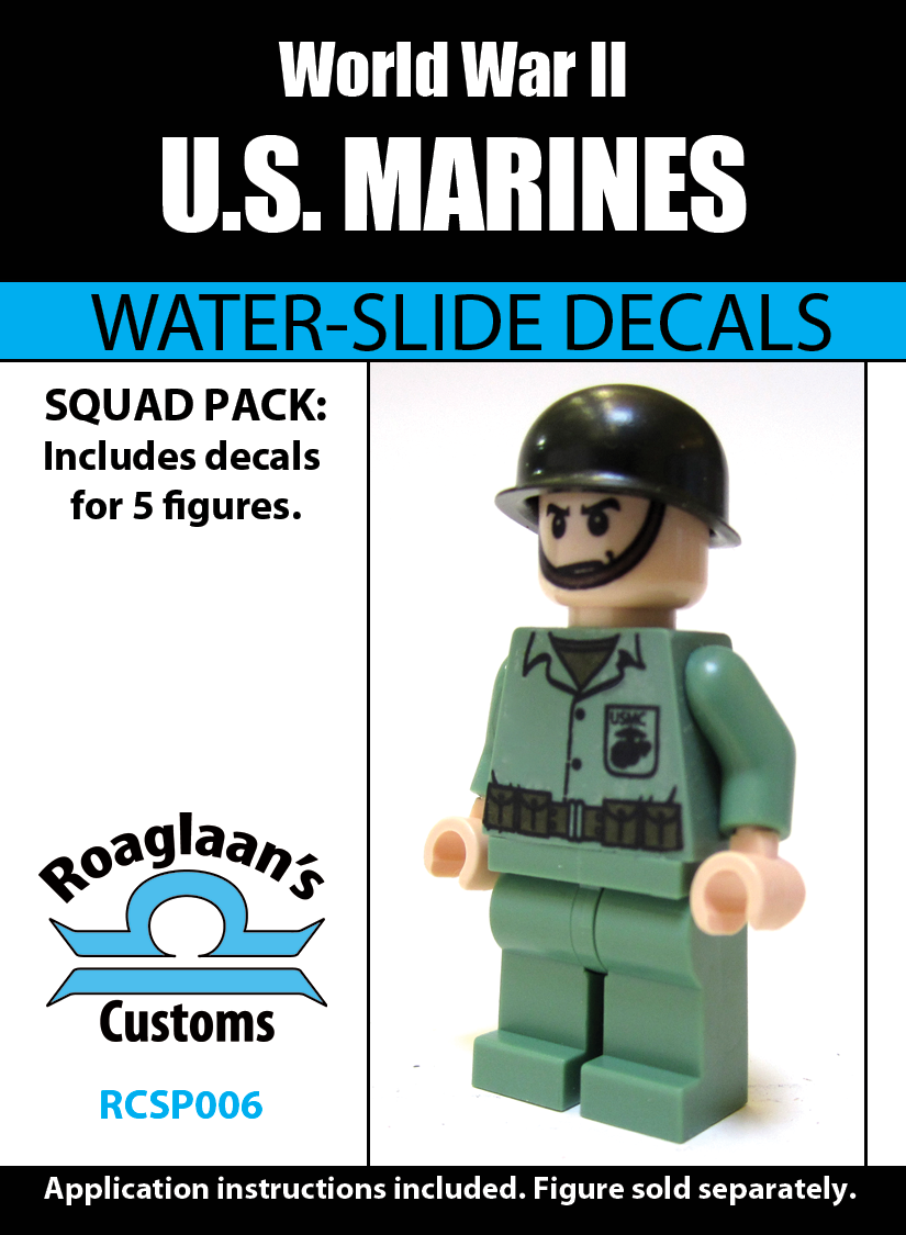 Seal Lego Decals