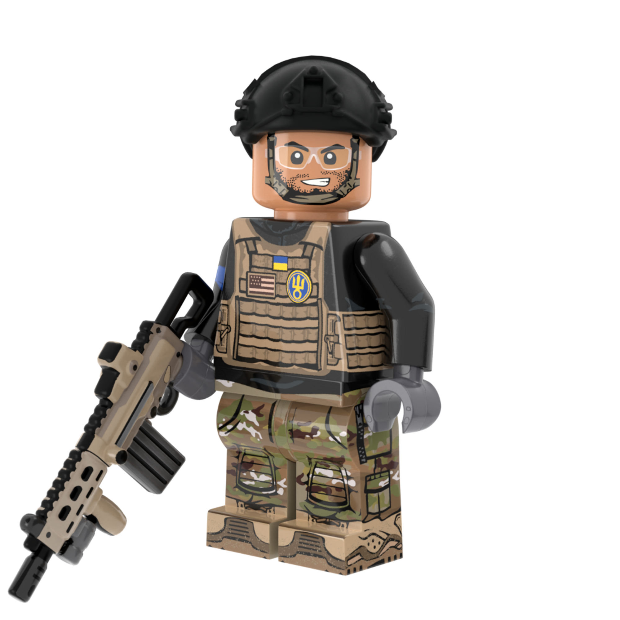 Lego Ukrainian Soldier Ubicaciondepersonascdmxgobmx