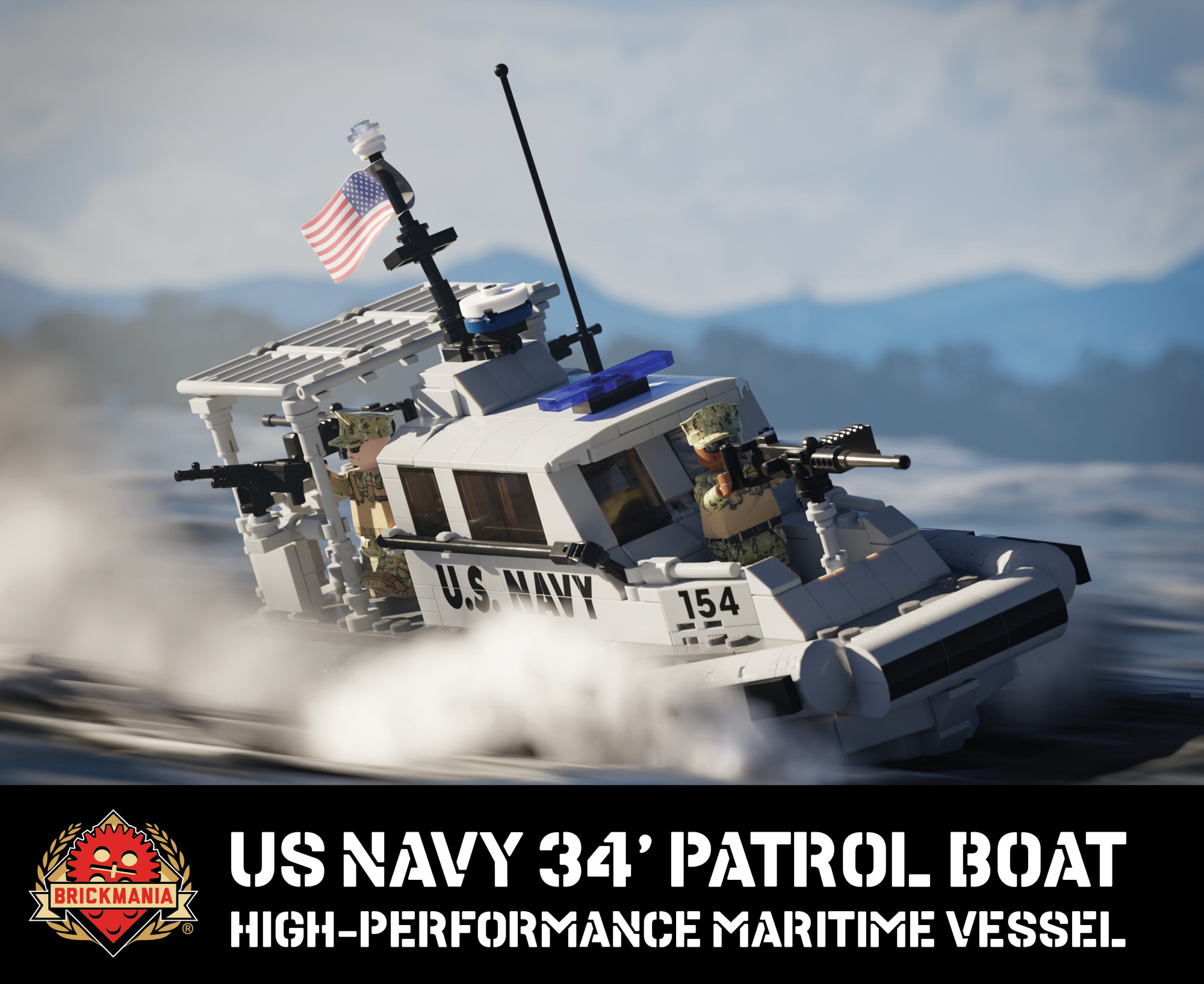 US Navy 34' Patrol Boat