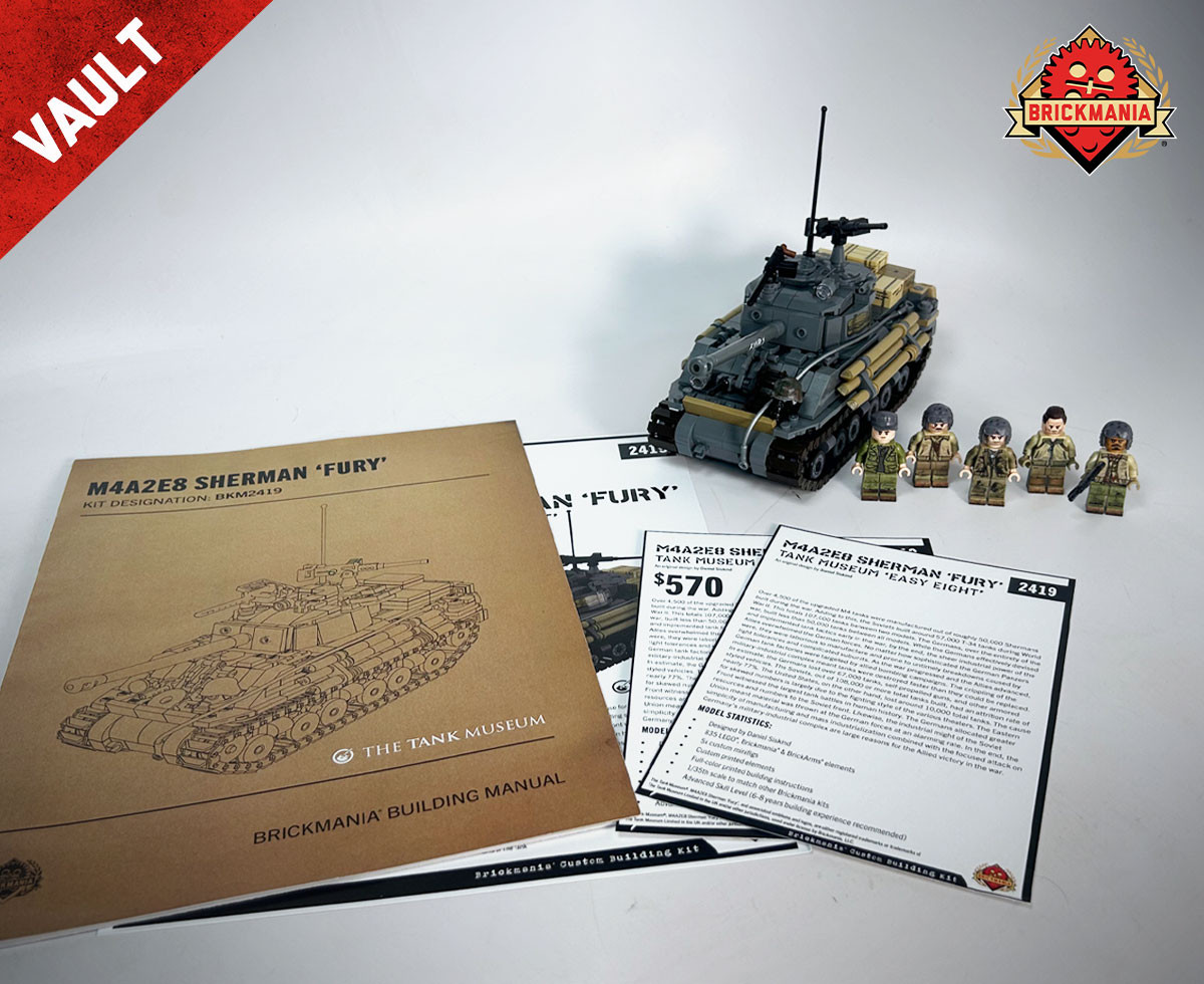 M4A2E8 Sherman 'Fury' – Tank Museum ‘Easy Eight’