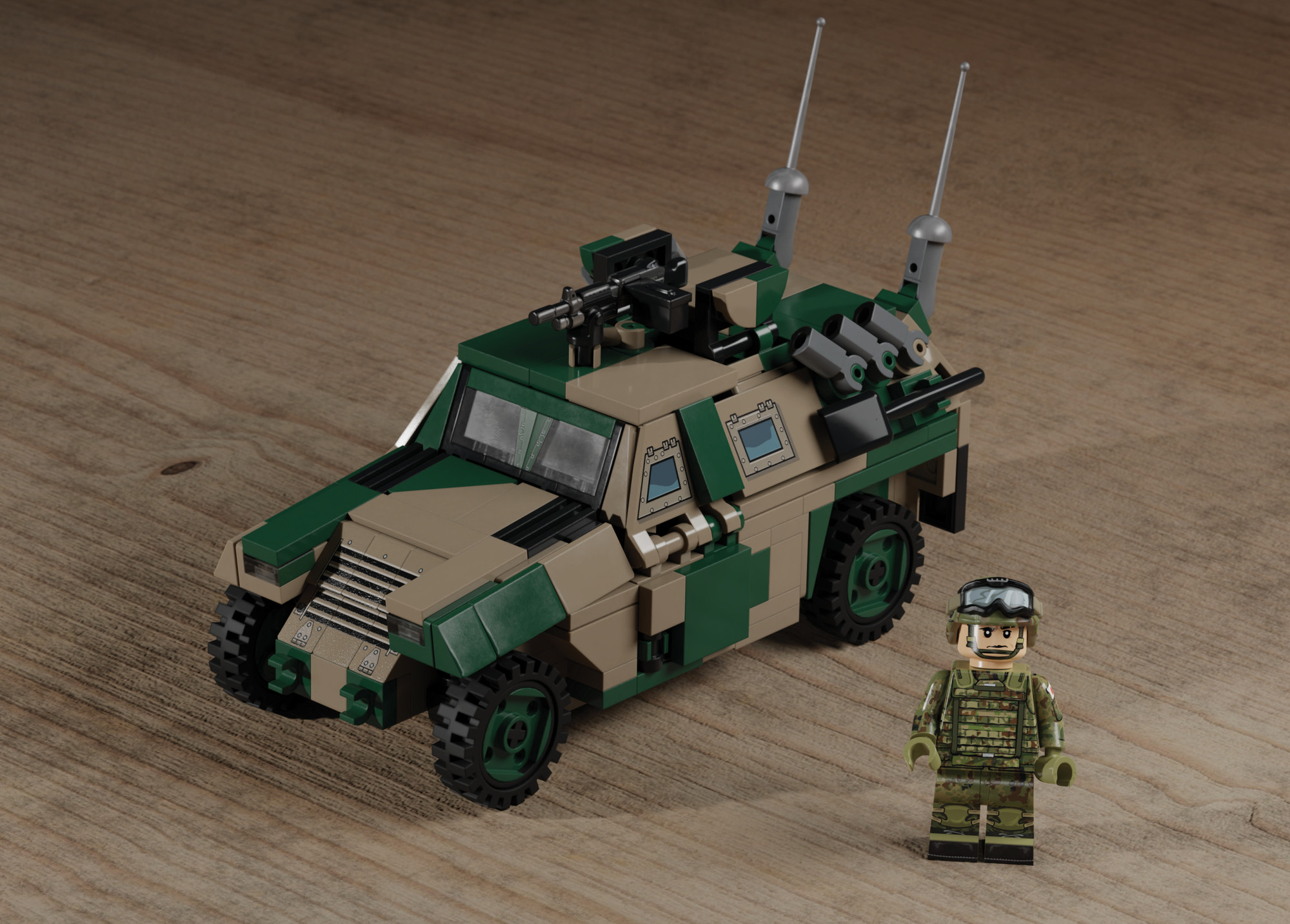 JSDF Komatsu LAV – Light Armored Scout Car