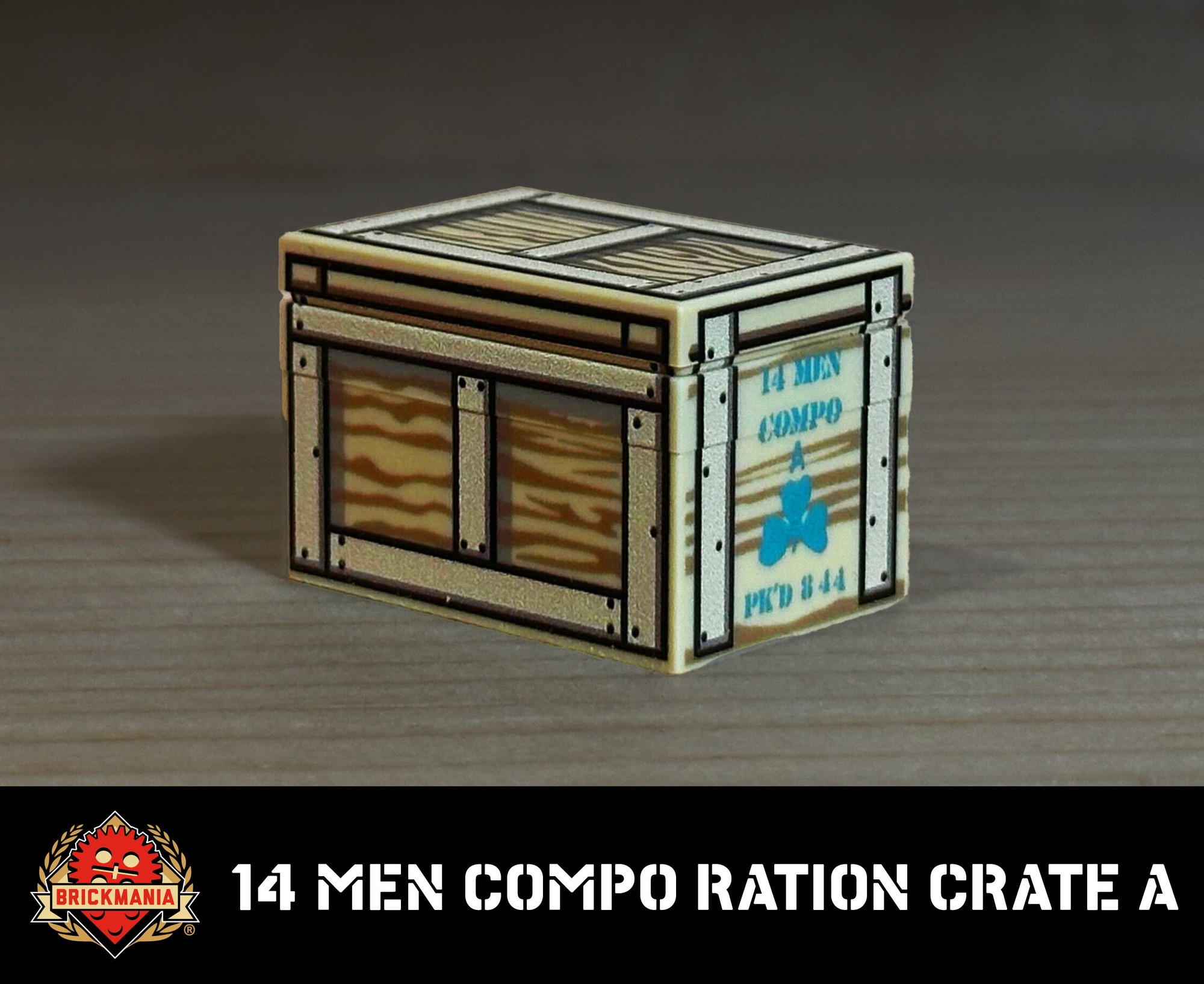 14 Men Compo Ration A Crate