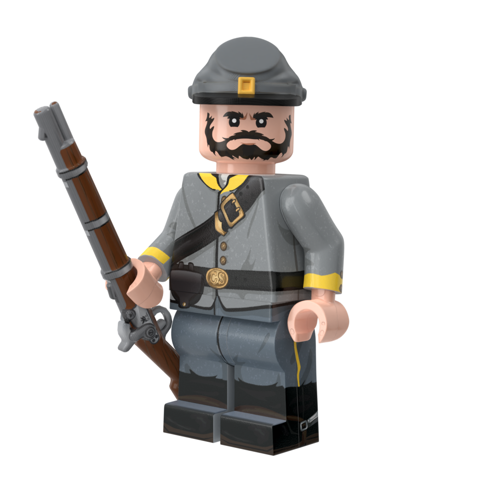 Civil War Dismounted Confederate Cavalry with Perfect Caliber ...