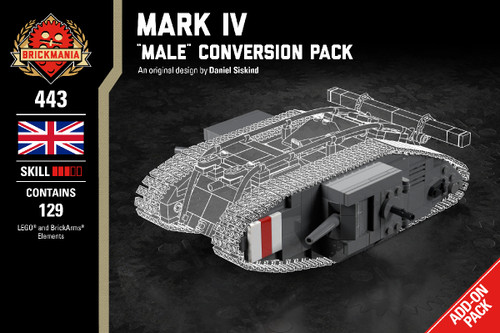 Mark V (Heavy Tank) - Brickmania Toys
