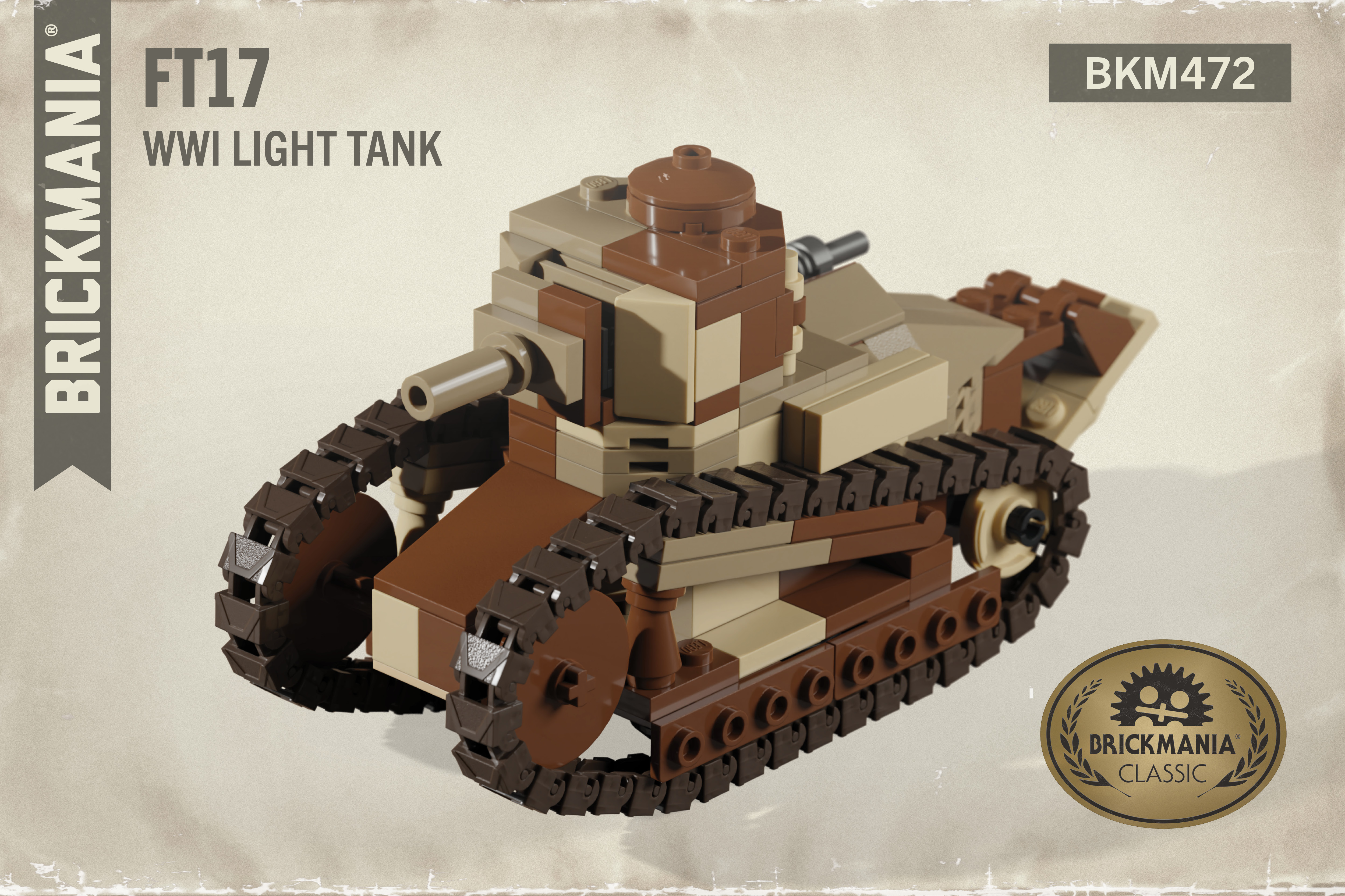 ww1 tank lego set