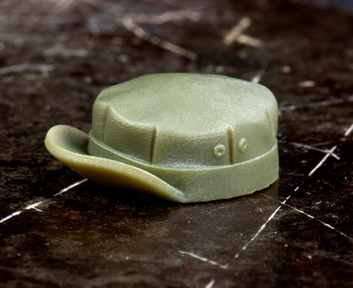 M1941 HBT Field Cap - Bill Flipped