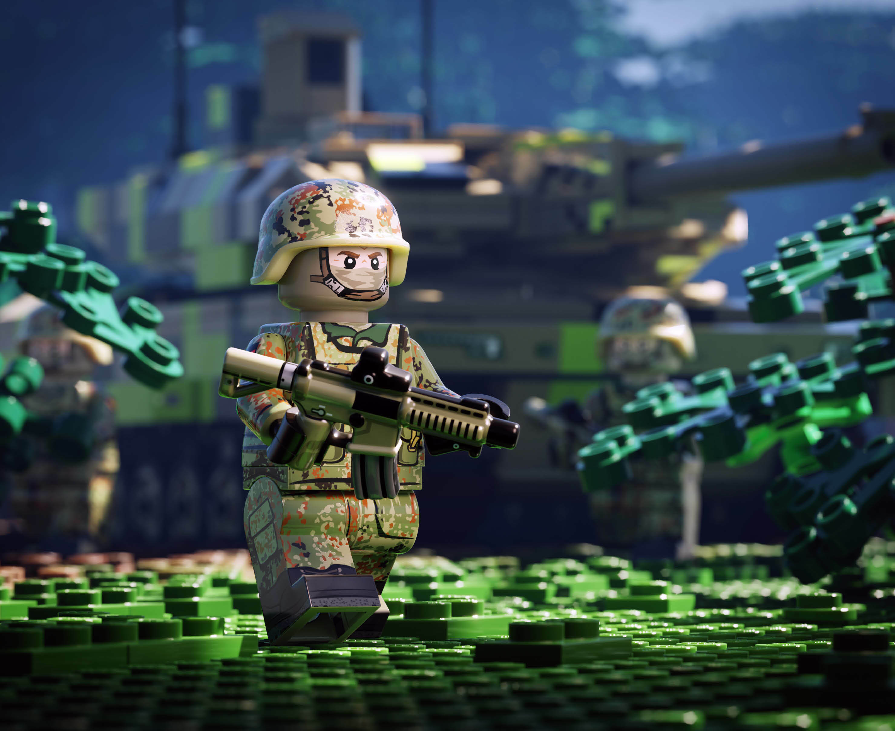 Modern German Rifleman v2