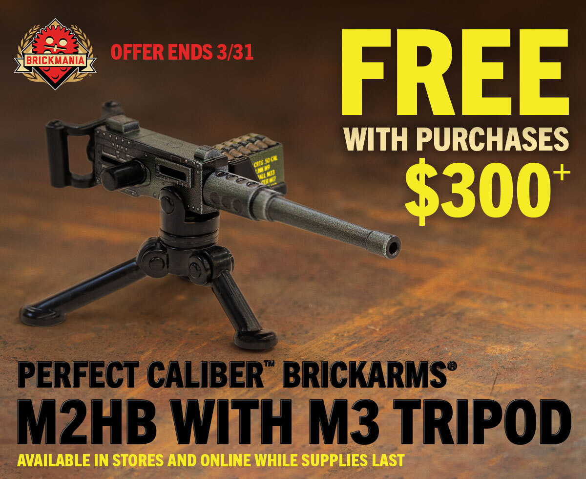 Brickmania | Custom Military Building Kits and BrickArms Weapons