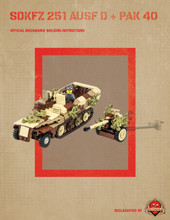 SdKfz 251 ausf D + Pak 40 – Digital Building Instructions