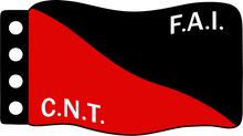 Flag - CNT-FAI (Spanish Civil War)