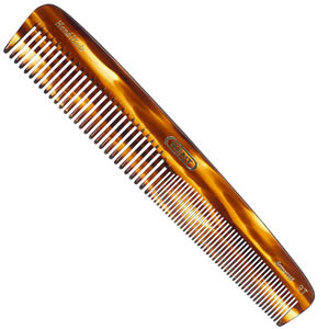 Kent - #9T Dressing Comb, Coarse/Fine - Kent Hand-Made Combs