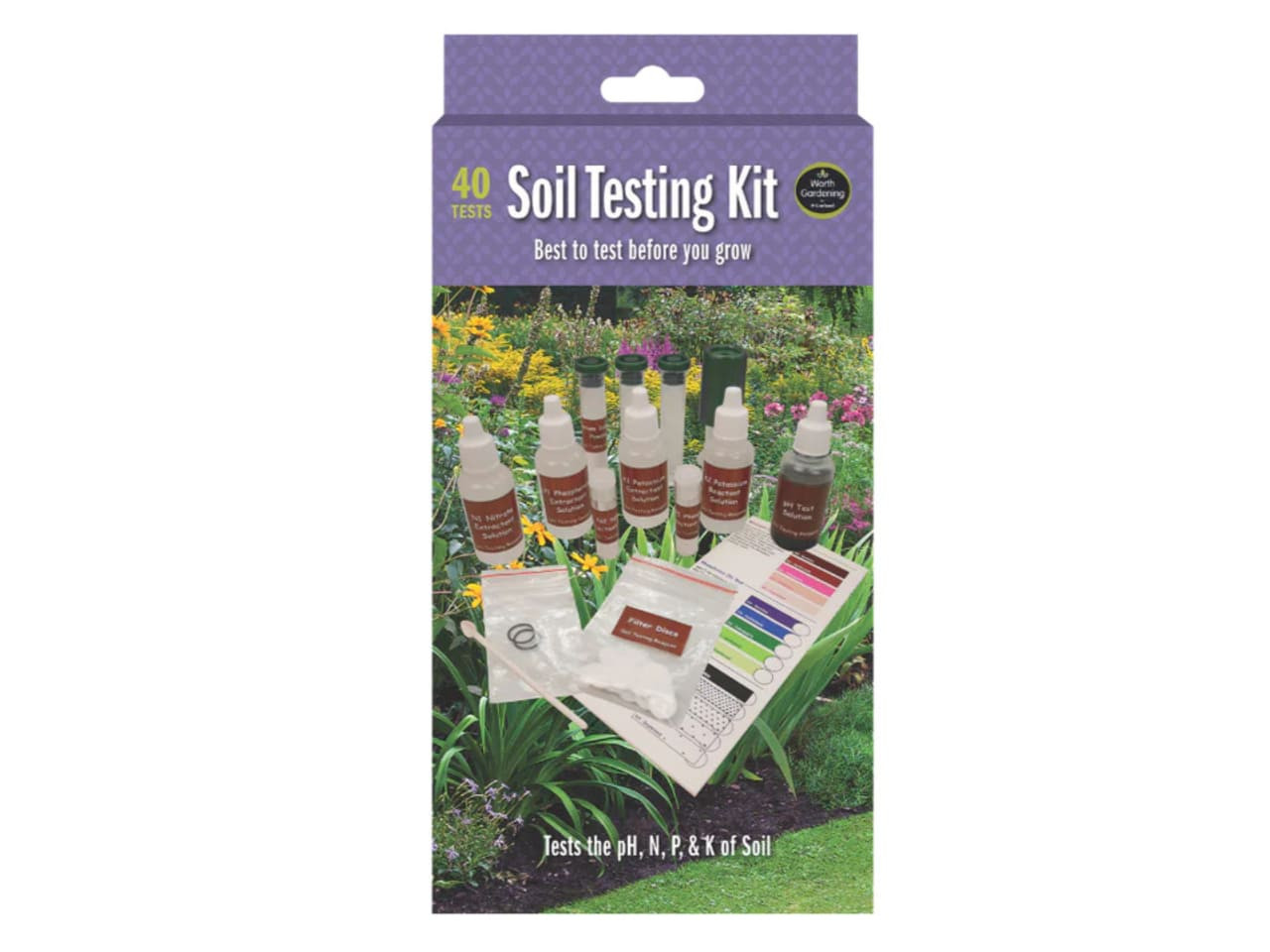 Super Soil Test Kit - Check pH & NPK For 60 Tests