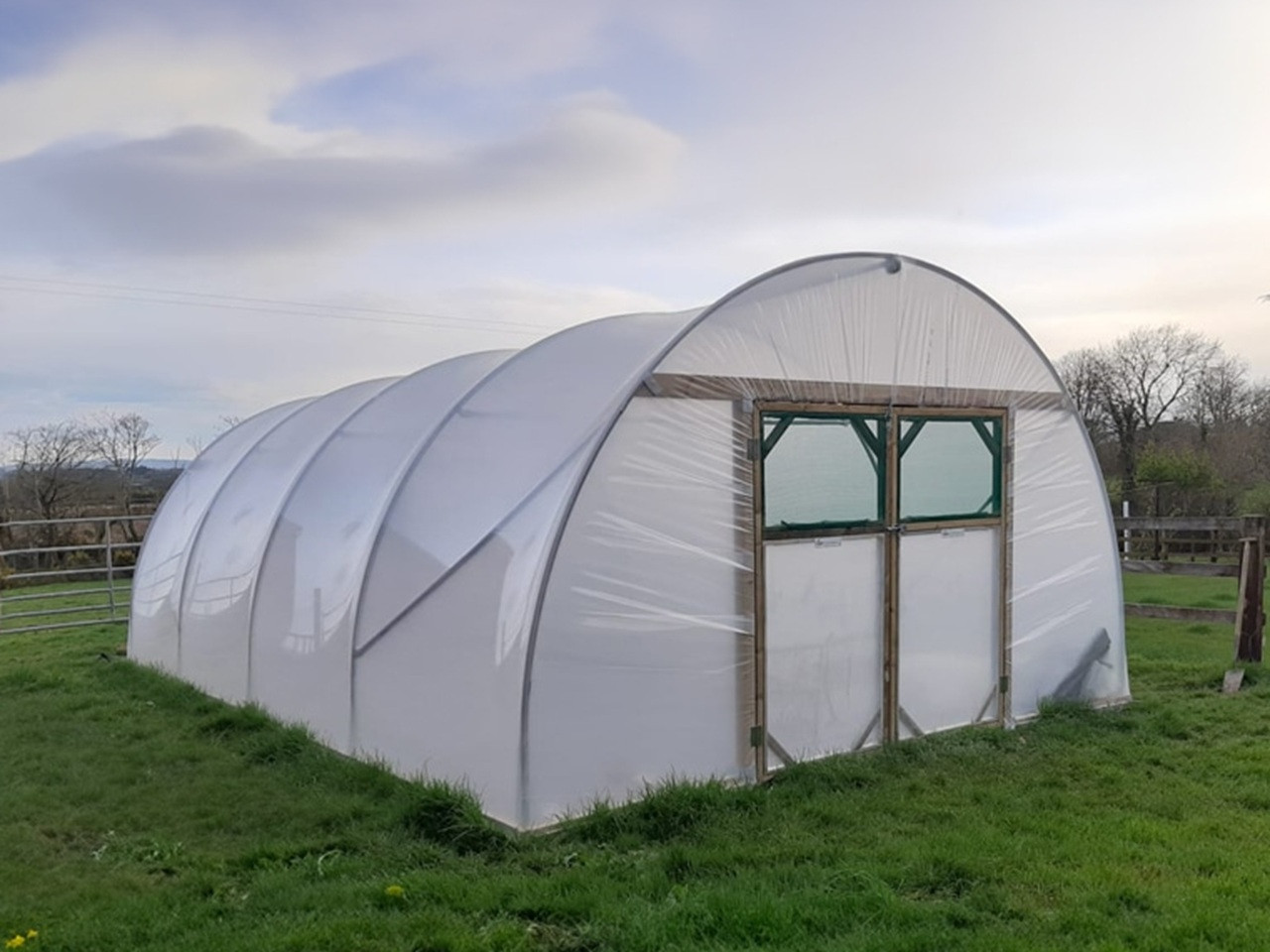 18ft Wide Polytunnel