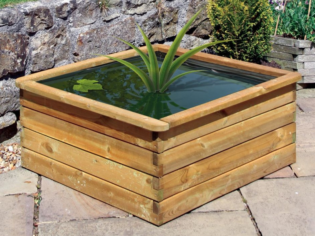 Raised Garden Ponds - Timber Water Feature Kits & Fish Ponds