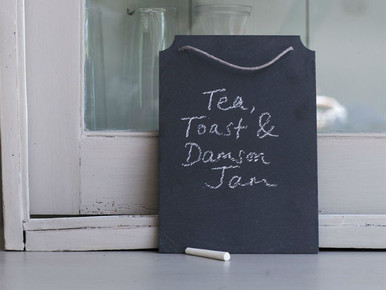 Slate Menu Chalk Board For The Kitchen