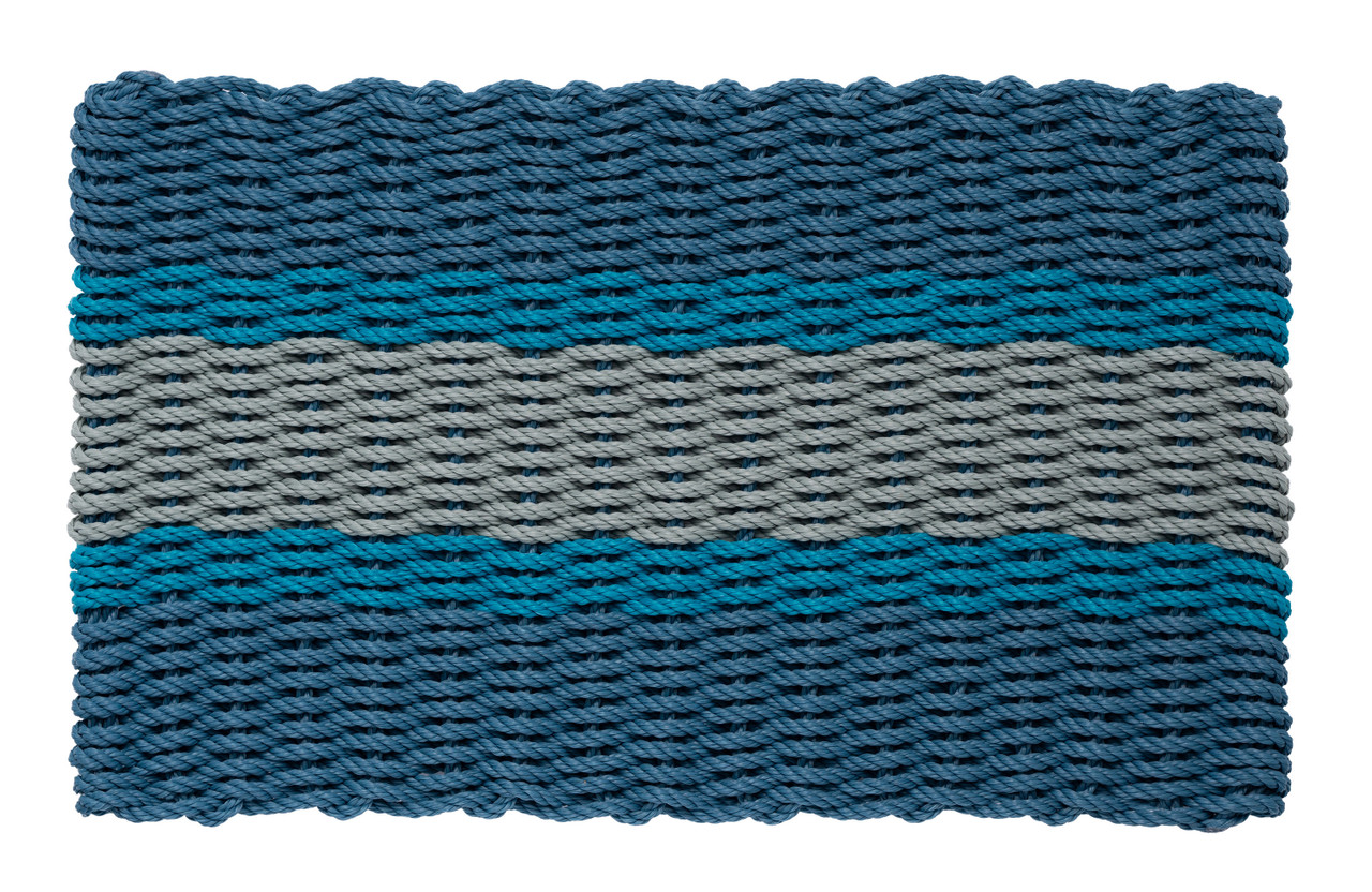 Federal Blue-Teal-Bluestone Coastal - Cape Cod Doormats