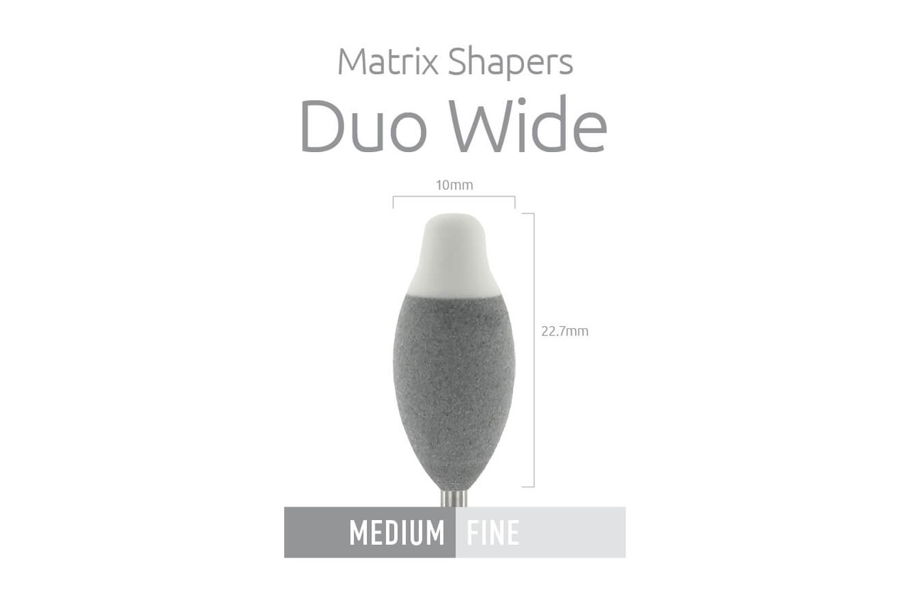 Matrix Shapers for Contouring Green State Zirconia | Vacalon