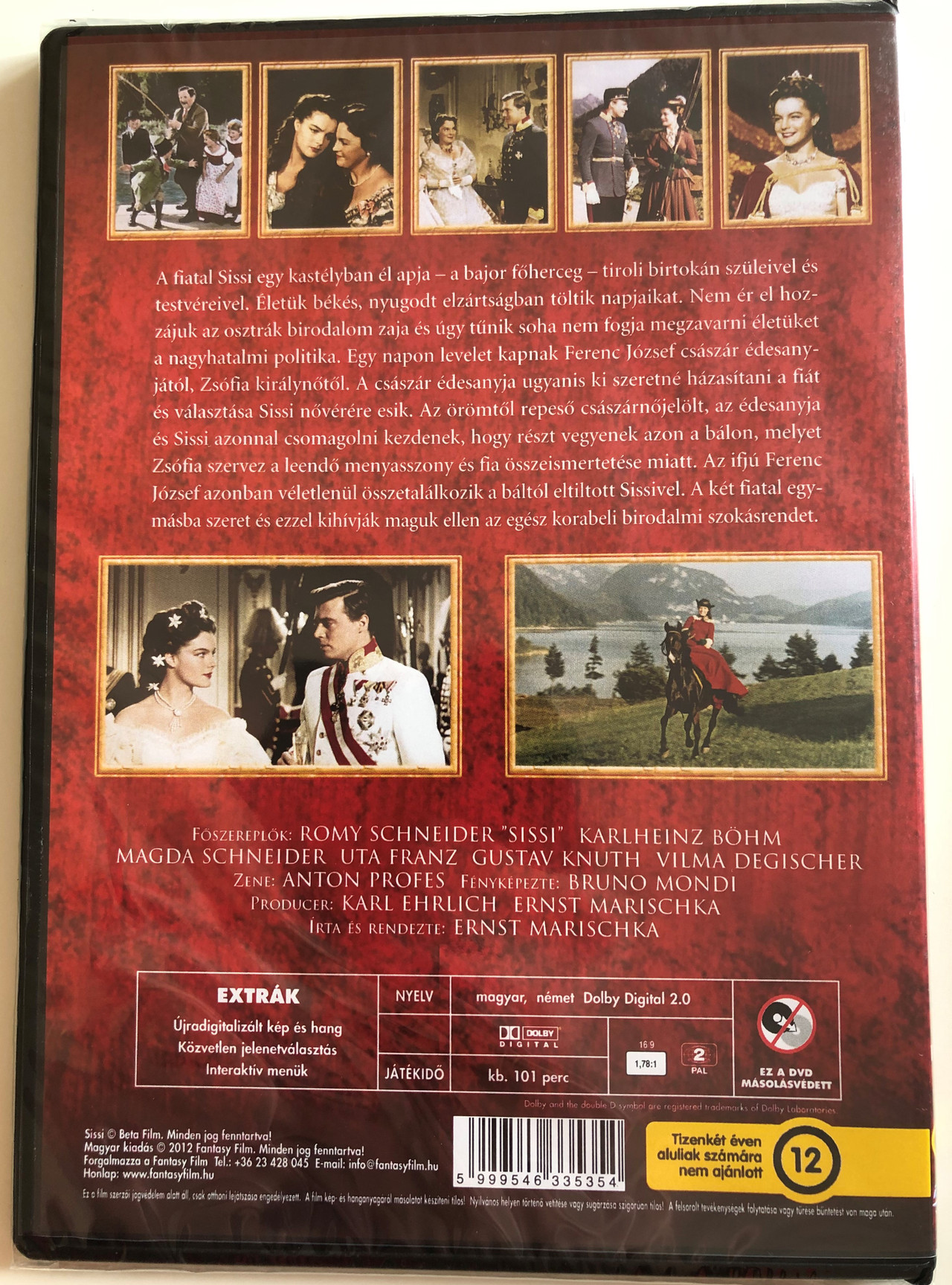 Sissi - The young empress DVD 1956 Sissi az ifjú császárné (Die Junge ...