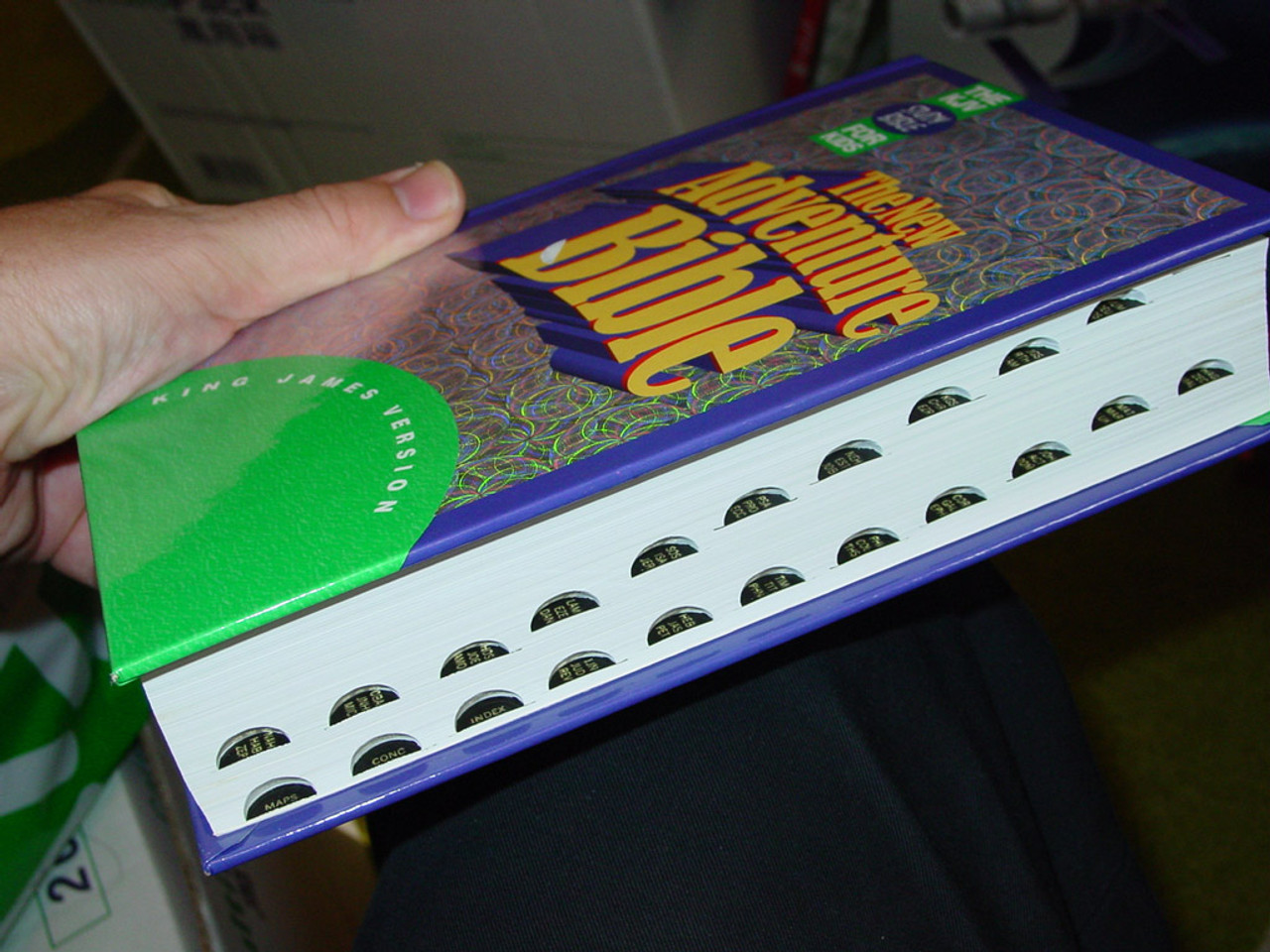 Super Giant 60-Point Print King James Version Bible