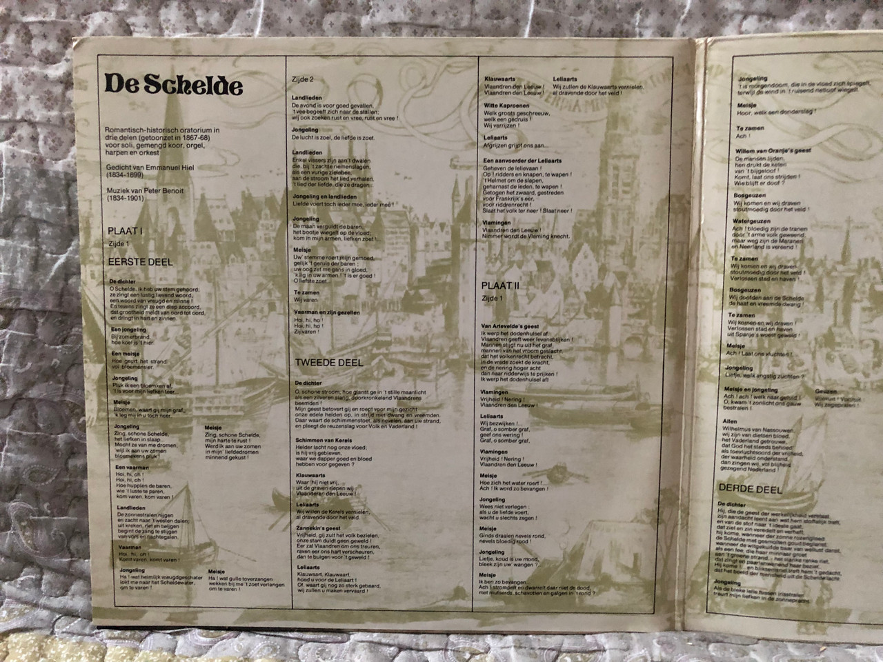Peter Benoit – De Schelde / Eufoda 2x LP Stereo, Mono / 1021 - Bible in ...