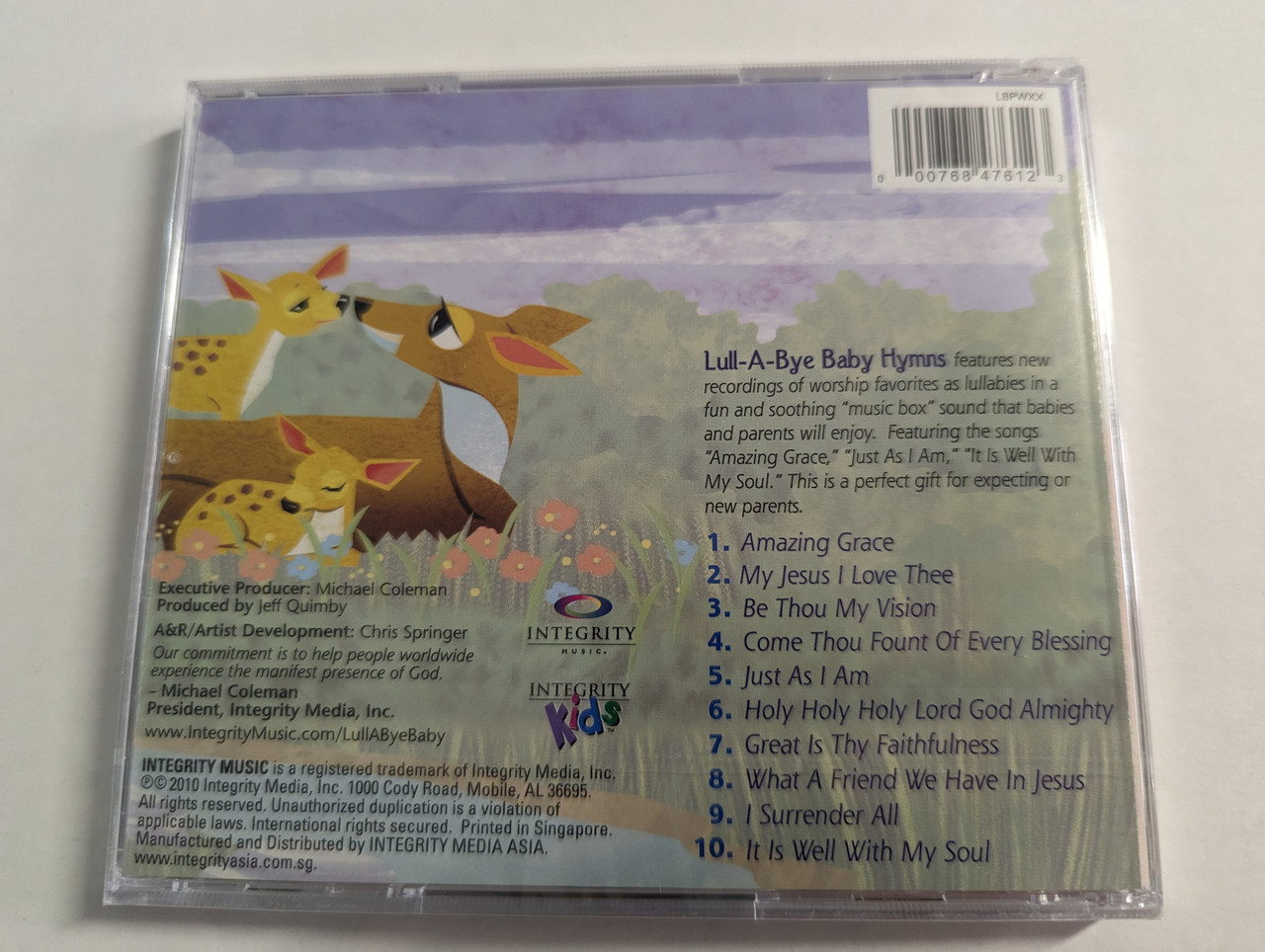 Lull-A-Bye Baby - Praise (Instrumental Worship Melodies) CD