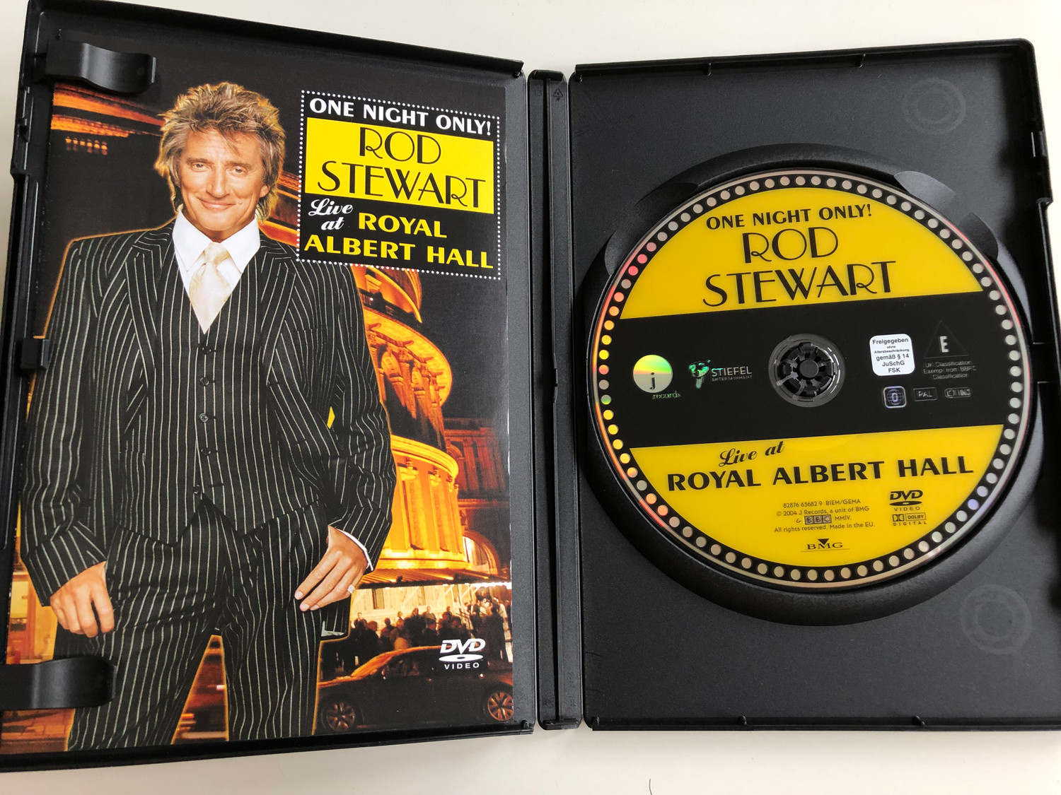Rod Stewart - Live at Royal Albert Hall DVD 2004 / One Night only ...