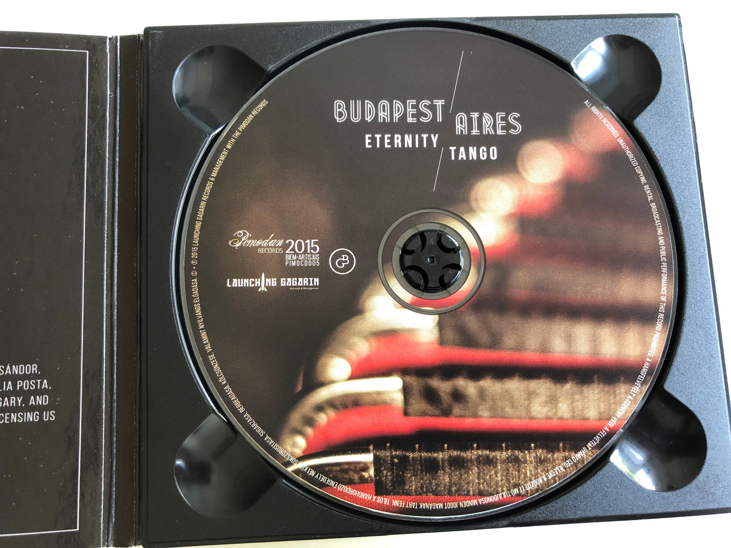 Budapest Aires - Eternity Tango / Audio CD 2015 / Pimodan Records ...
