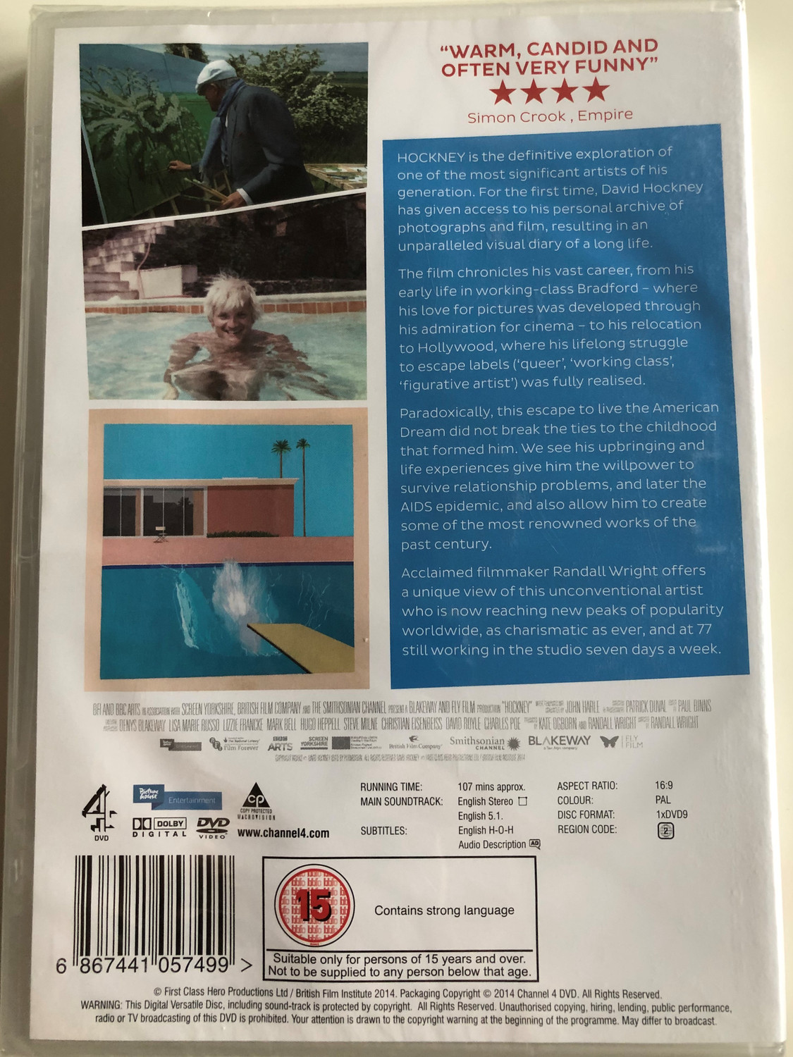 Hockney DVD 2014 / Directed by Randall Wright / Featuring: David ...