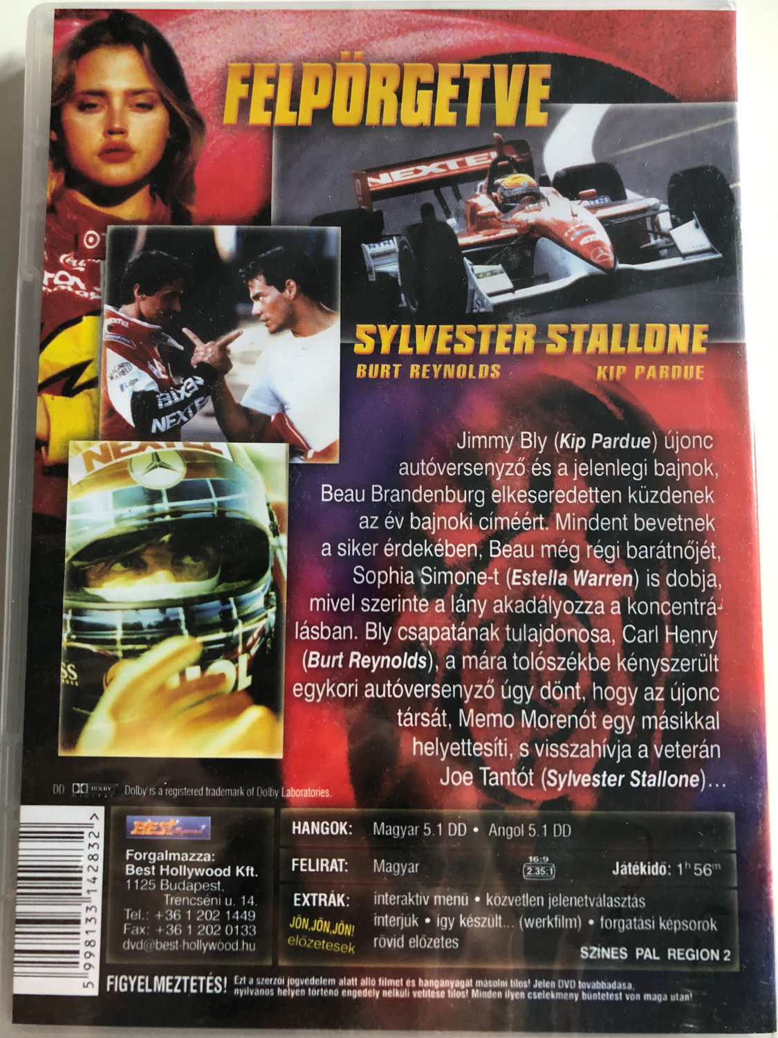 Driven DVD (2001) - An Action-Packed Racing Adventure
