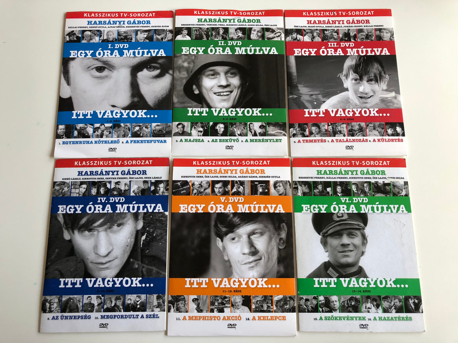 Egy óra múlva itt vagyok... DVD SET 6 DVD 1971-1974 / Directed by ...