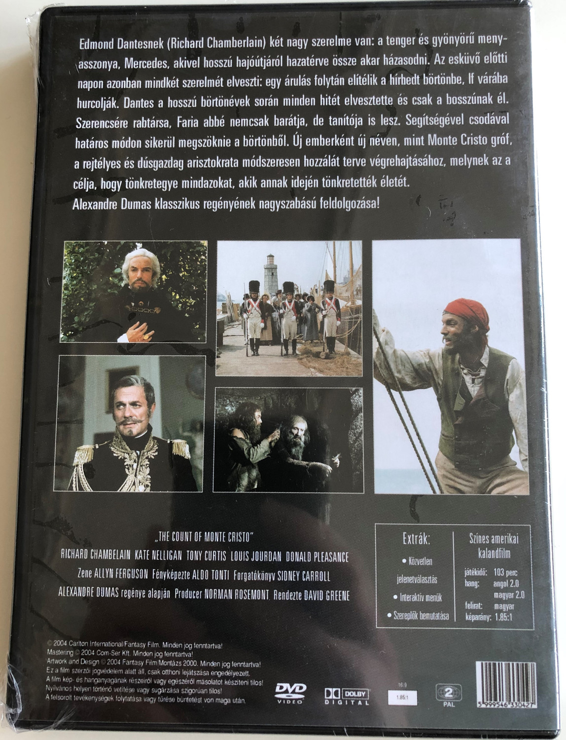 The Count of Monte Cristo (1975) | Richard Chamberlain Adventure DVD
