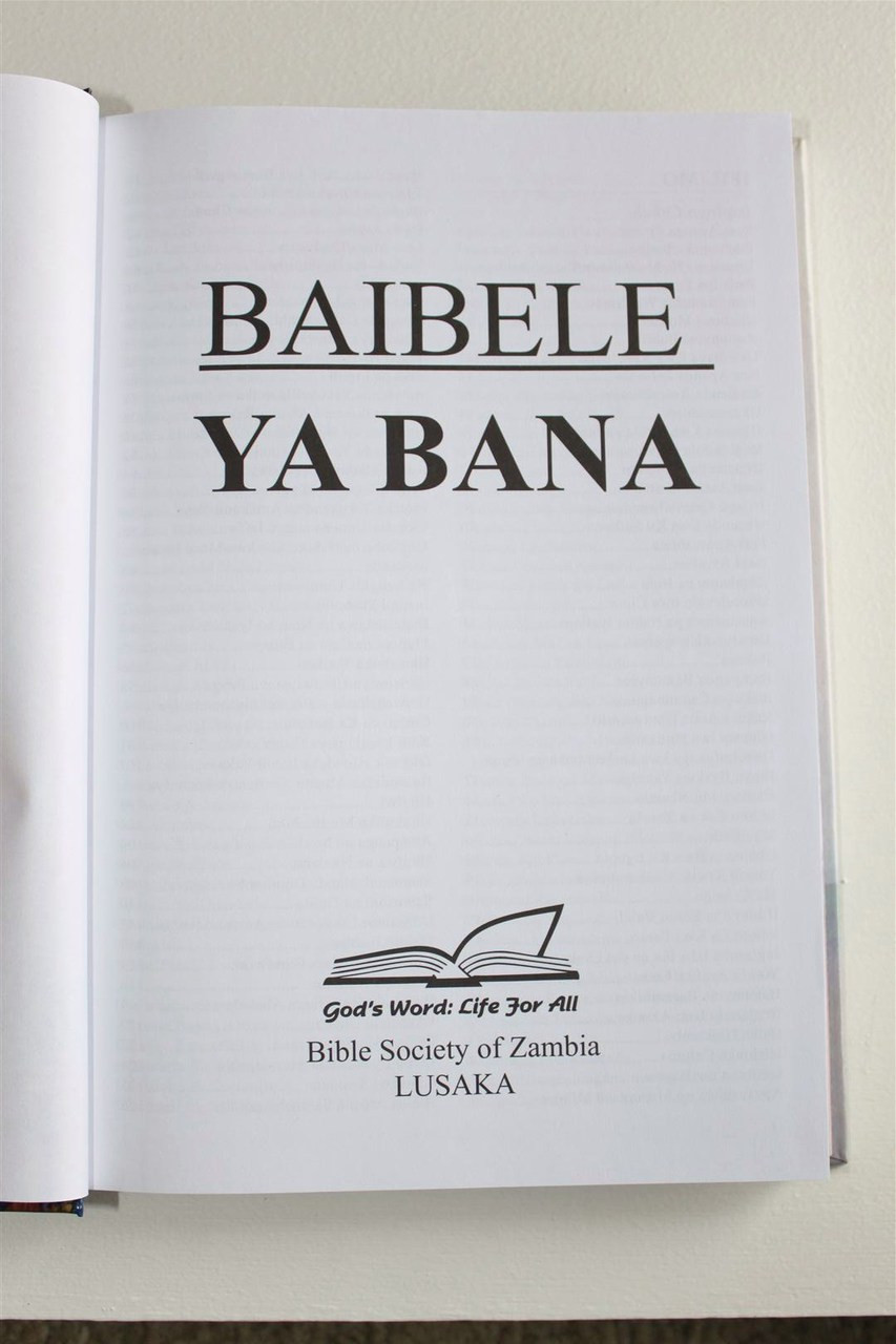 Baibele ya Bana - Cibemba Language Children's Bible