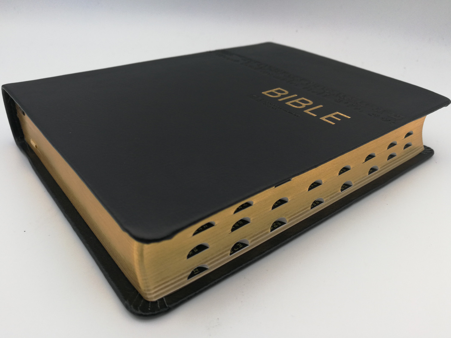 Luxury Czech Bible with Golden Edges