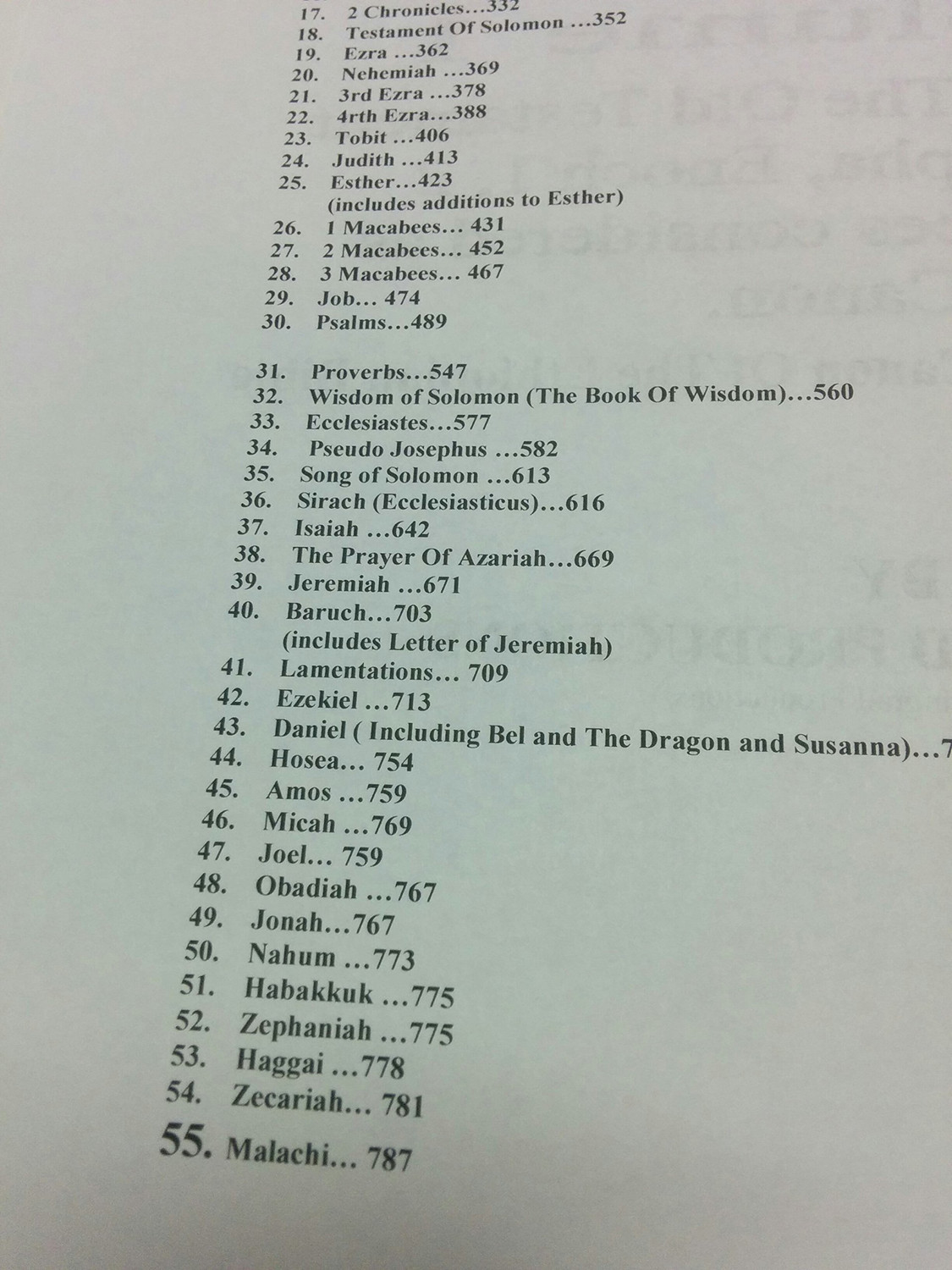 HOLY BIBLE Ethiopic Version Volume 1 - Ethiopian Canon