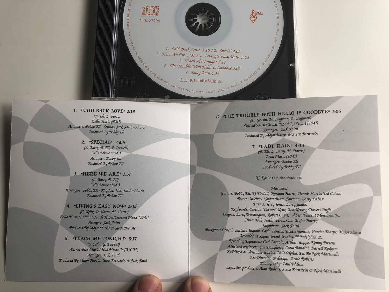 The Best Of Major Harris / Unidisc ‎Audio CD / SPLK 7204 - Bible in My ...