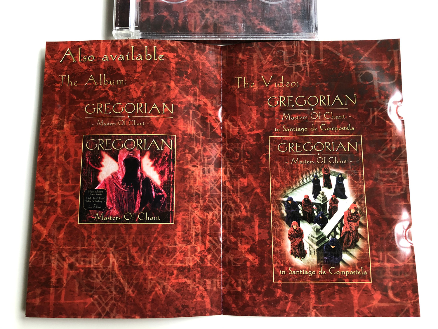 Gregorian - Masters of Chant DVD 2001 in Santiago de Compostela / Gregorian versions of popular ...