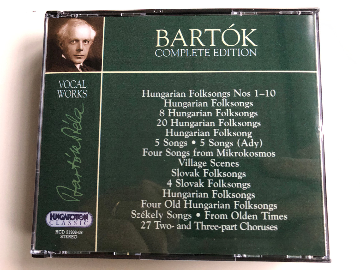 Bartok Complete Edition / Vocal Works / Hungarian Folksongs Nos 1-10, Hungarian Folksongs, 8 ...
