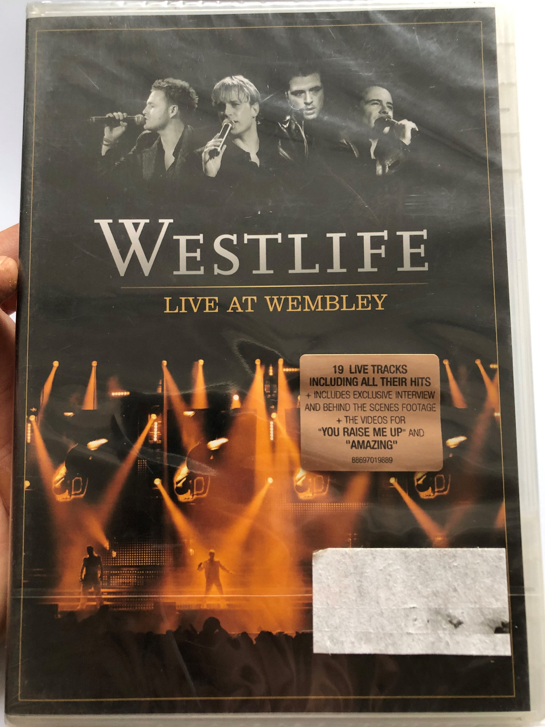 Westlife Live At Wembley DVD 2006 / Directed by Nick Wickham / Uptown ...