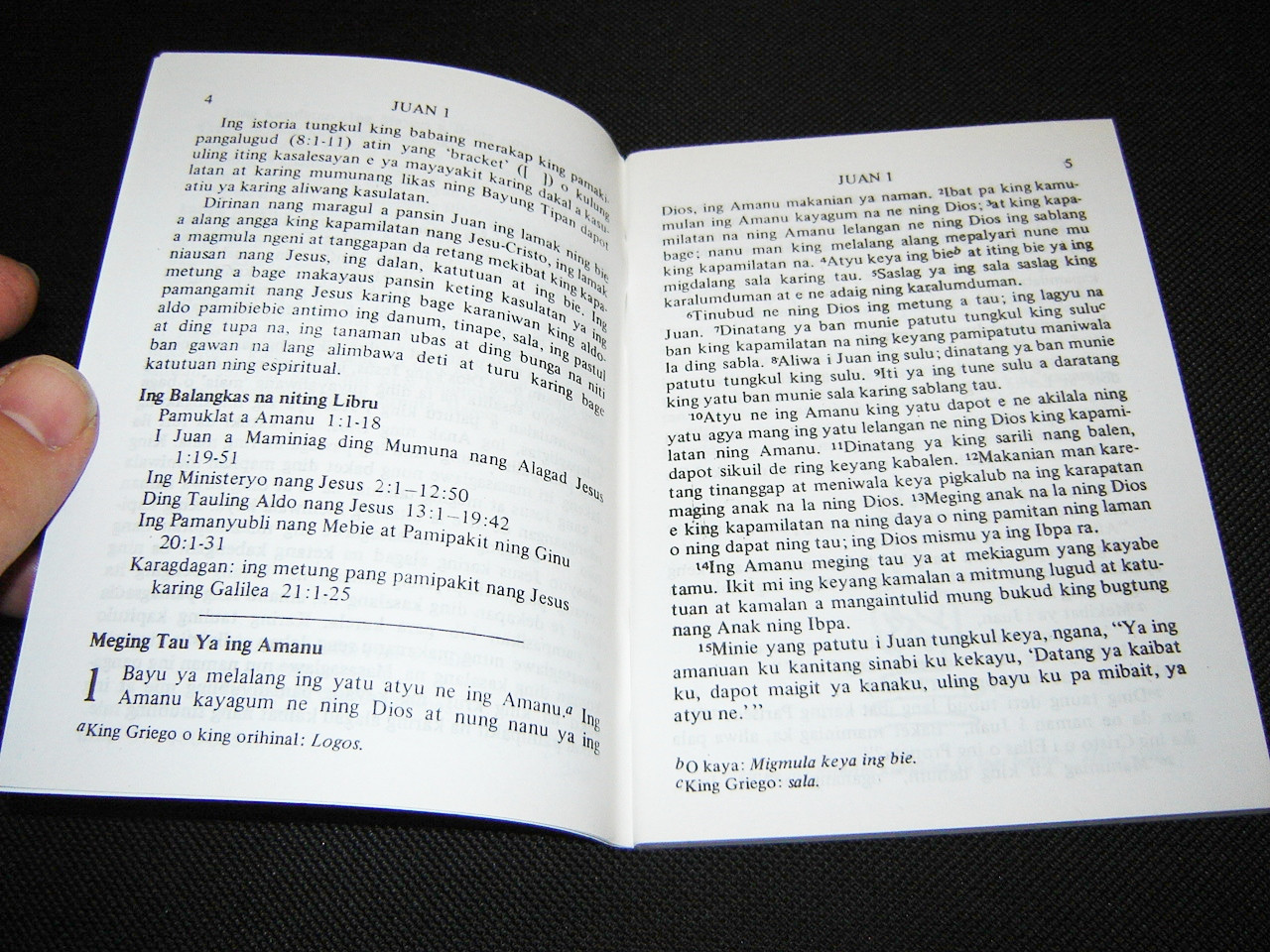 The Gospel of John in Pampango - Ing Mayap a Balita tungkul