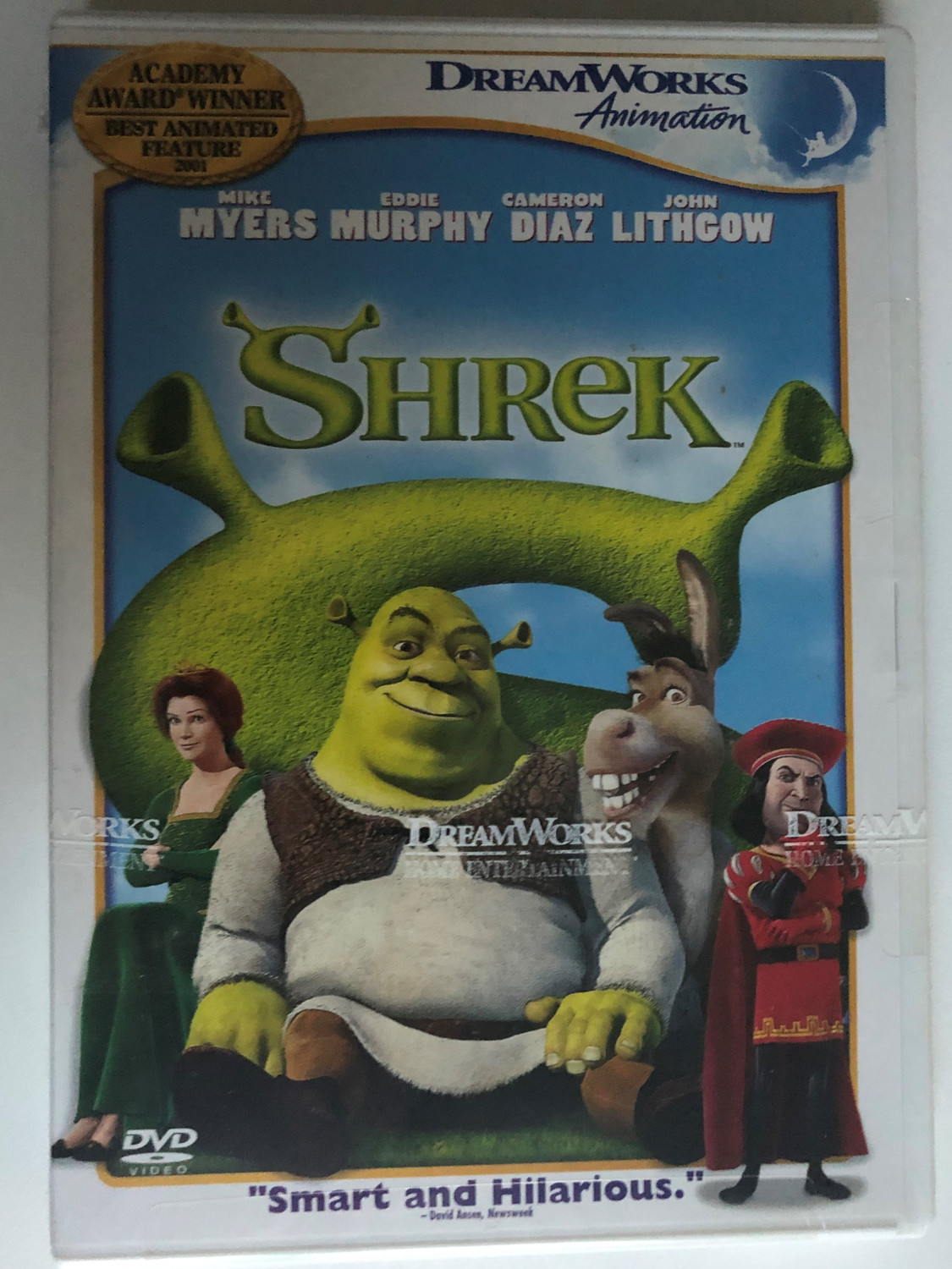 Shrek 2001 Dvd Review Needcoffeecom Shrek (1) DVD Unboxing YouTube