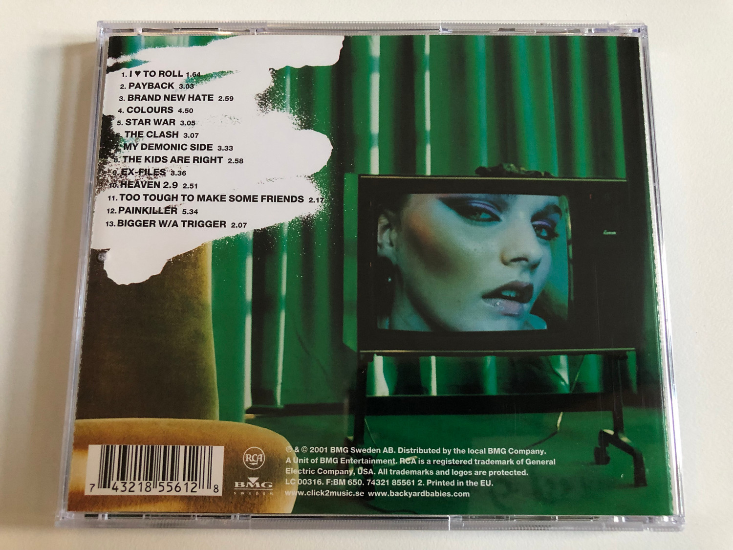 Backyard Babies – Making Enemies Is Good / RCA Audio CD 2001 / 74321 ...