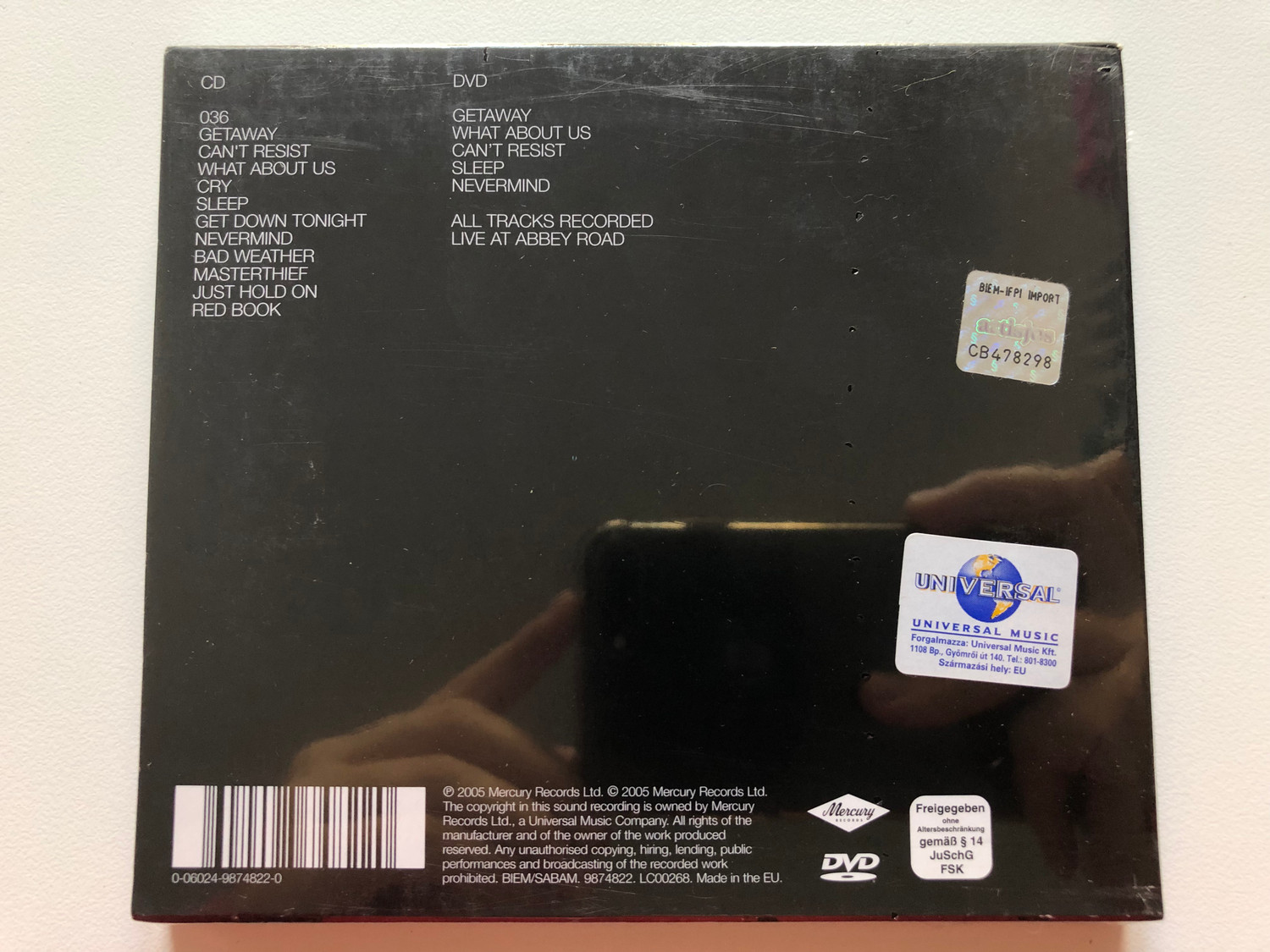 Texas ‎– Red Book / Mercury Records Audio CD 2005 - Bible in My Language